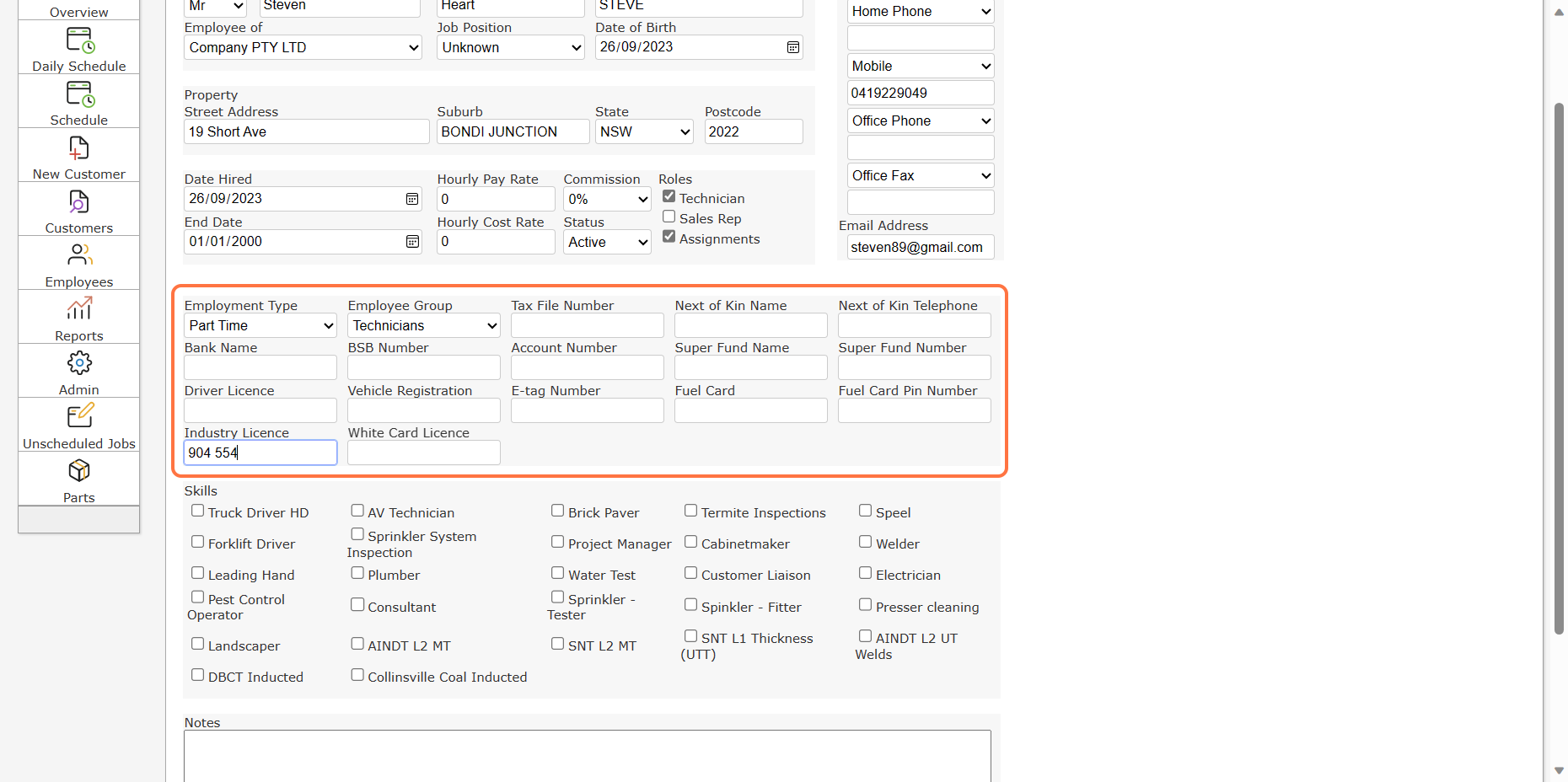 How to add a new employee - Help Documentation