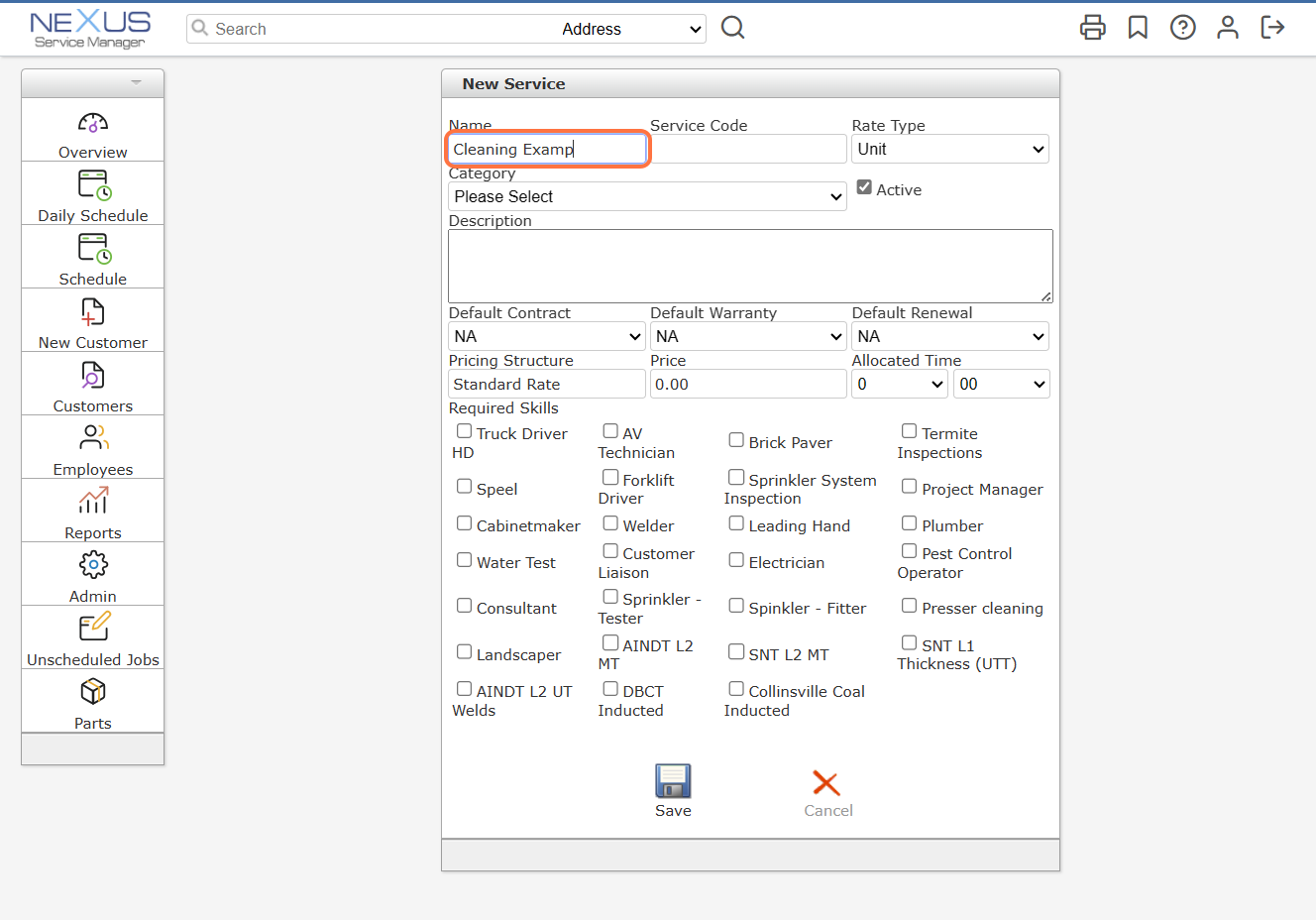 How to add a new service - Help Documentation