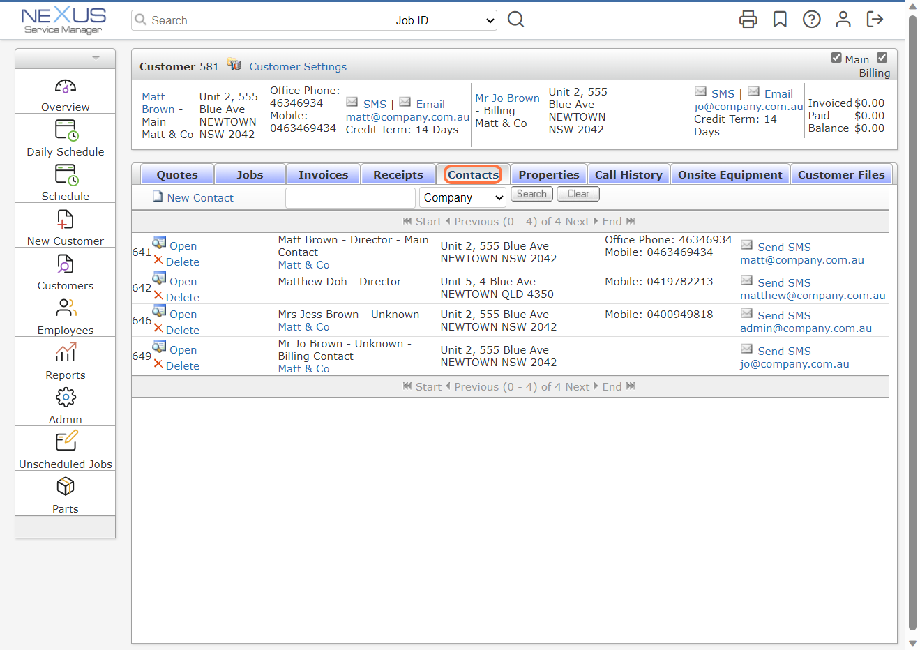 Merge one customer into another - Help Documentation